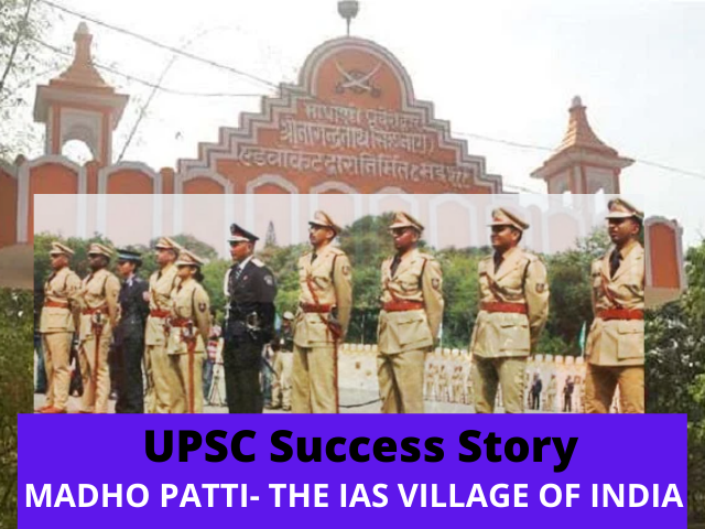Upsc Ias 2022 Village Of Upsc Toppers Madho Patti Ias Success